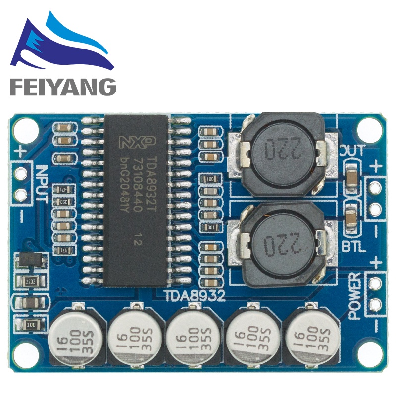 TDA8932 Digital power amplifier board module 35w mono amplifier module ... TDA8932 Digital power amplifier board module 35w mono amplifier module ...