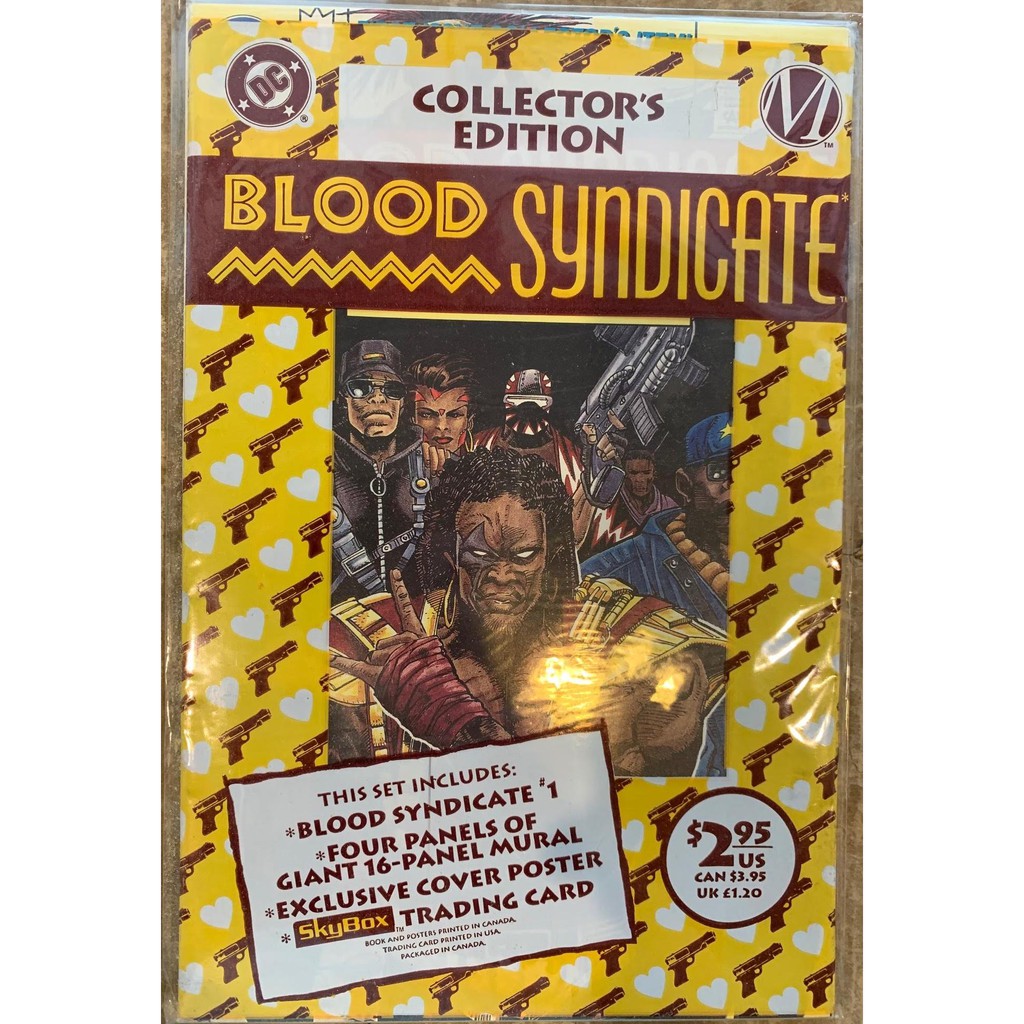 Dc Milestone Comics: 1993 - Blood Syndicate #1 Collector's Edition ...