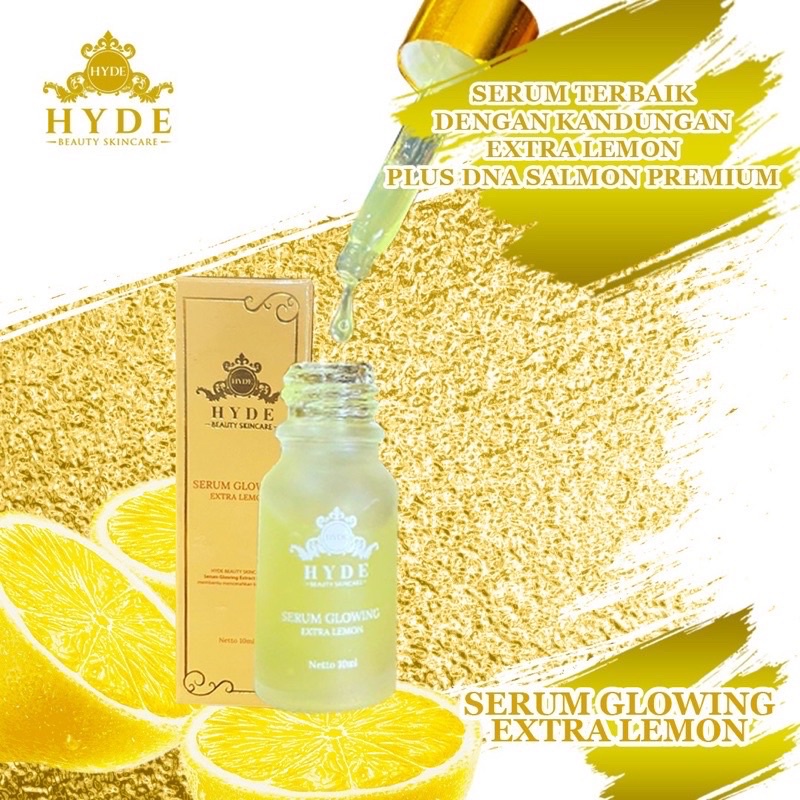 Serum EXTRA LEMON+DNA SALMON GLOWING HYDE | Shopee Philippines