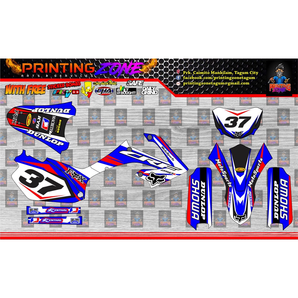 RUSI KR Z150 and KR Z200 Full Sticker Decals High Quality and Durable ...