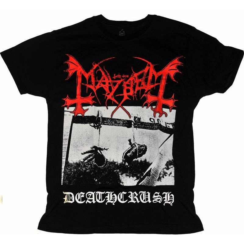 Men'S Clothing Club Mayhem Deathcrush Different A Metal Band Nation Men ...