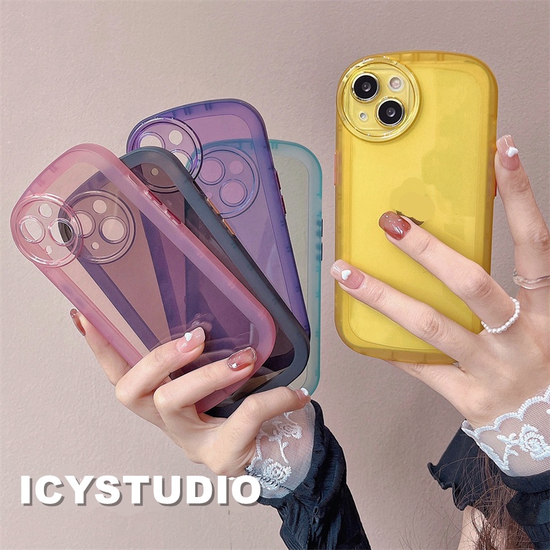 REALME Color Clear Shockproof Phone Soft Case C2 C3 5 6I C11 C12 C25 ...