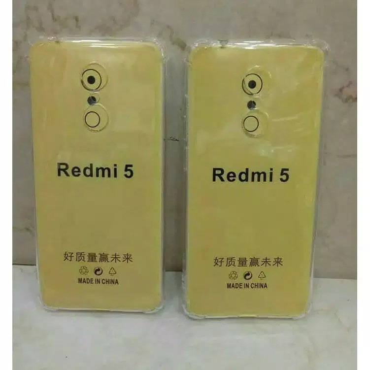 Anticrack Softcase Redmi 5, Redmi 5 Plus, Redmi Note 5 Pro, Mi 6X Clear Soft | Shopee Philippines