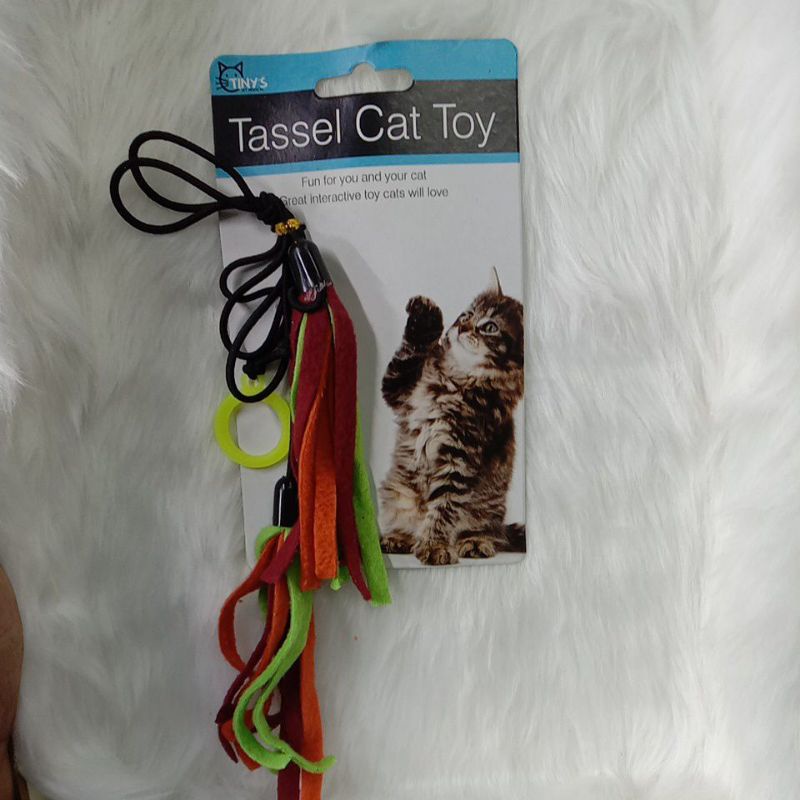 Tassel Cat Toy pet products | Shopee Philippines