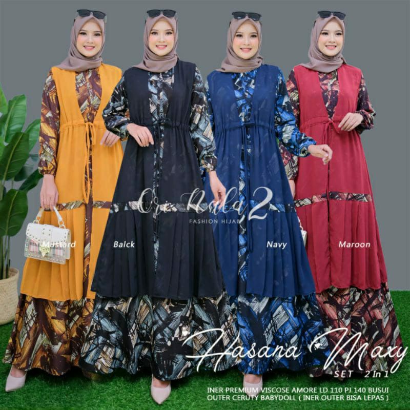 Hasana maxy Original label NaLA | Shopee Philippines