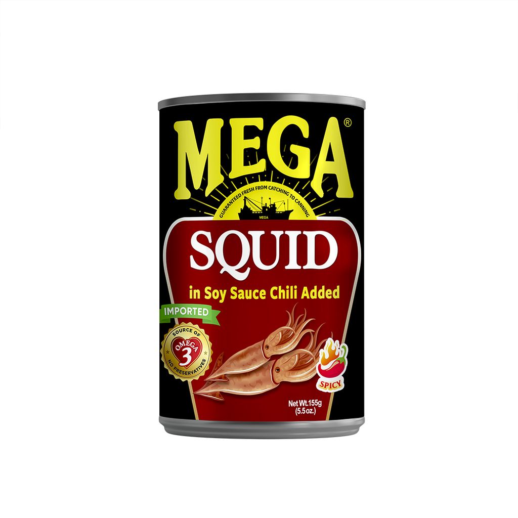 Mega Squid in Soy Sauce Chili Added 155g | Shopee Philippines