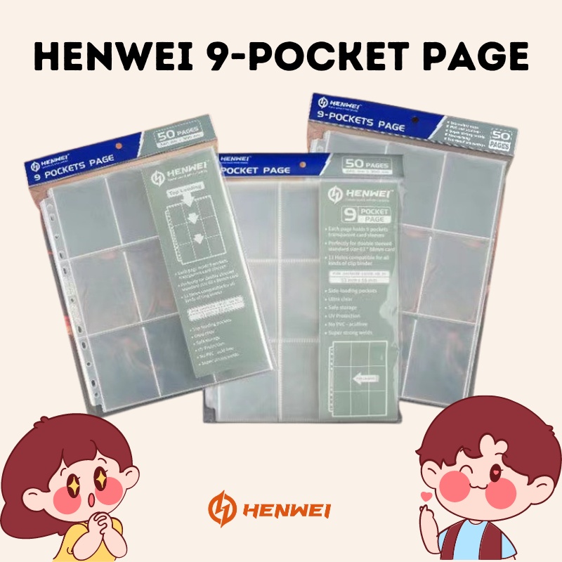 BUY 1 TAKE 1 Henwei 9-Pocket Page | Shopee Philippines