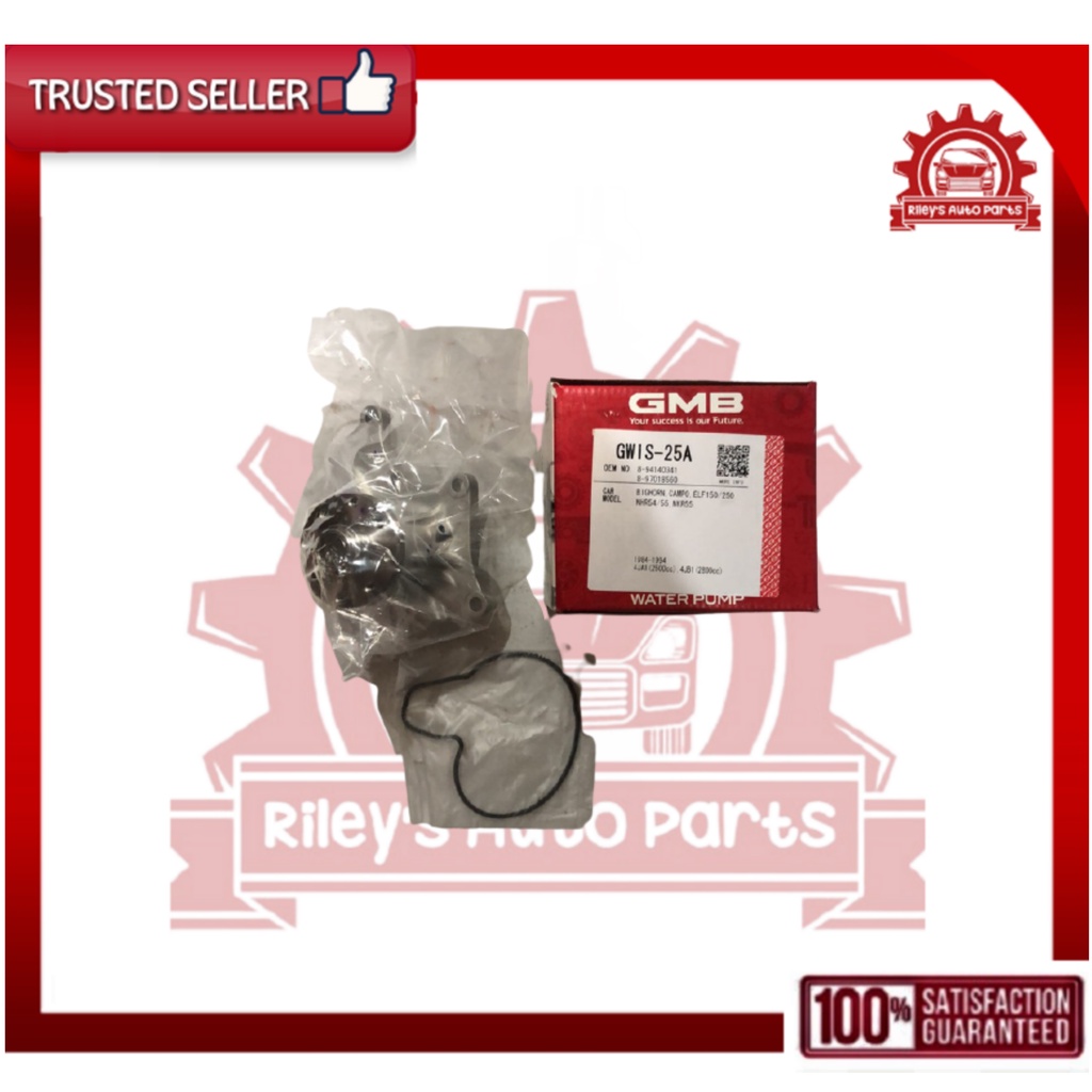 GMB WATER PUMP ASSEMBLY FOR ISUZU CROSSWIND/HILANDER/FUEGO 4JA1/4JB1 ...