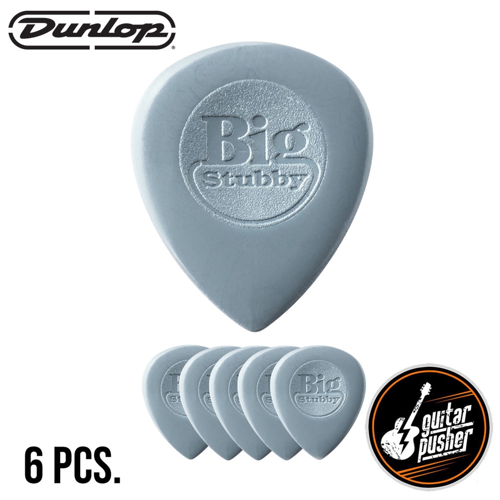 Dunlop Big Stubby Nylon Guitar Pick 2.0Mm - 6 Pcs. | Shopee Philippines