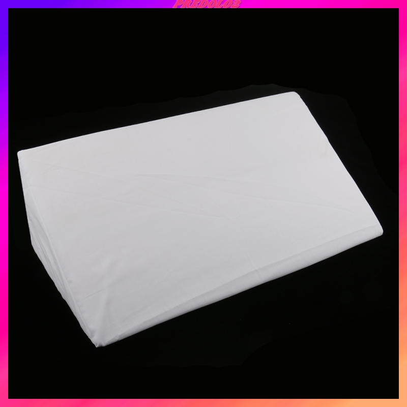 [PREDOLO2] Bed Wedge Raised Pillow Reflux Foam Support Cushion | Shopee ...