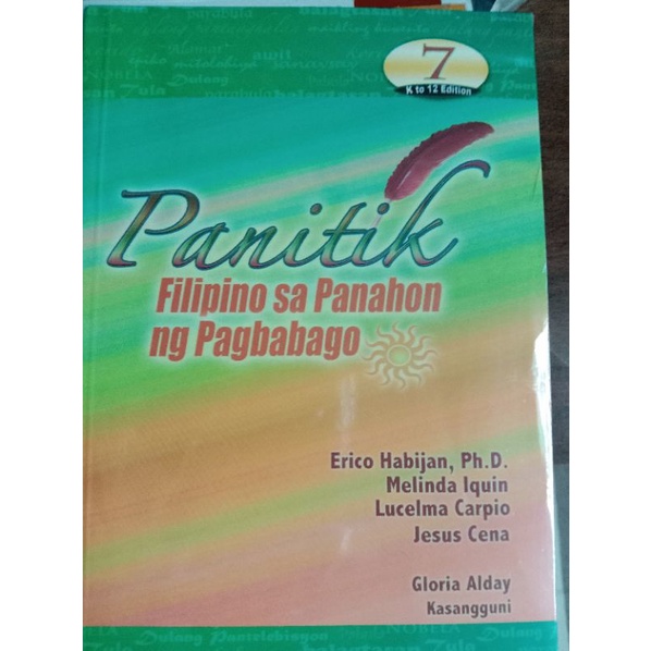 PANITIK FILIPINO SA PANAHON NG PAGBABAGO | Shopee Philippines