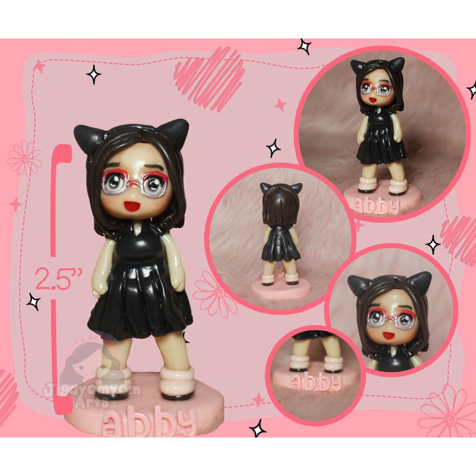 Customized Clay Mini Me Figure | Shopee Philippines