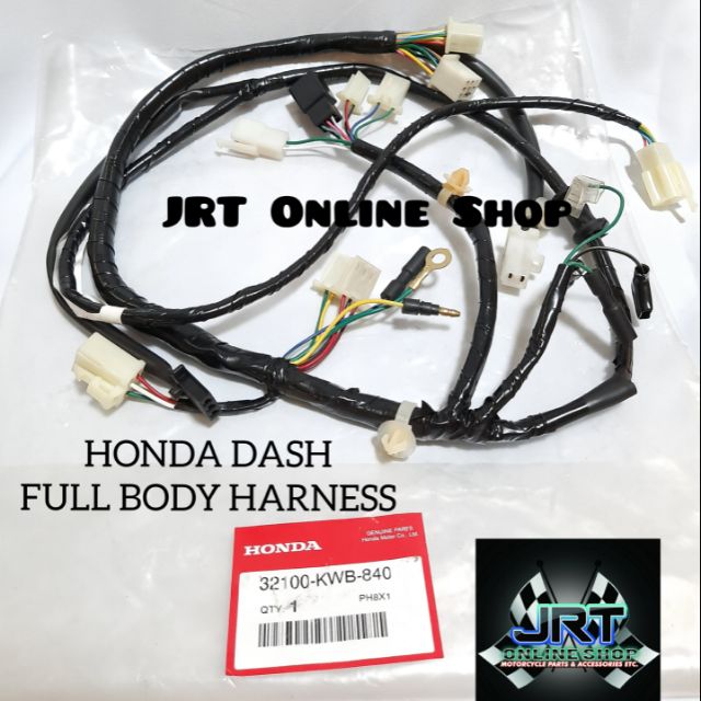 Honda Wave Dash Genuine Original Full Body Wire Harness | Shopee ...