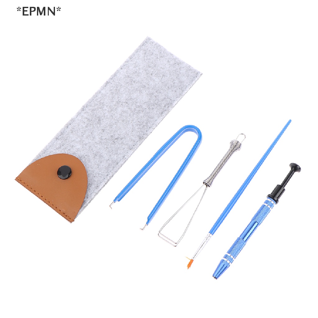 [[EPMN]] Mechanical Keyboard Tweezers Lube tool Brush Switch Puller ...