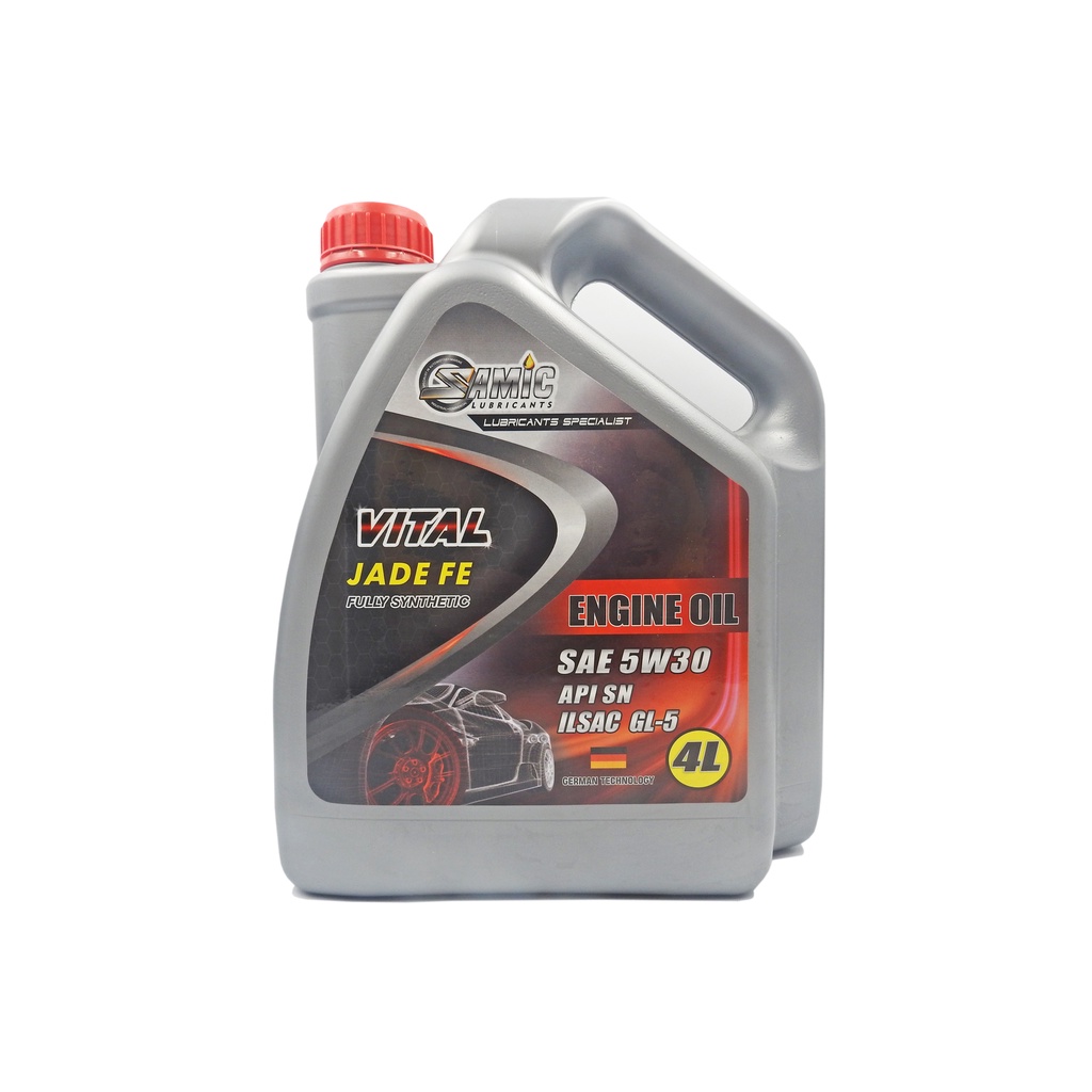 Samic Vital Jade FE SN/ILSAC GF-5 DEXOS1 5W30 Fully-Synthetic Gasoline ...