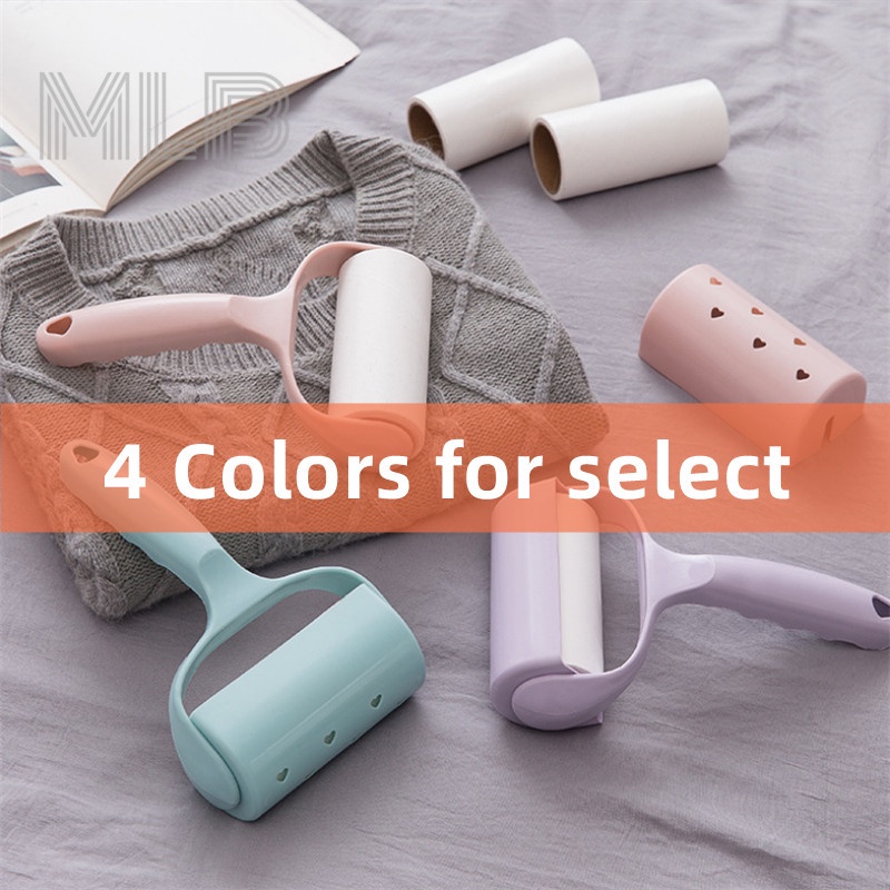 Home Sticky Hair Roller with Cover Clothes Cleaning Dust Removal Strong ...