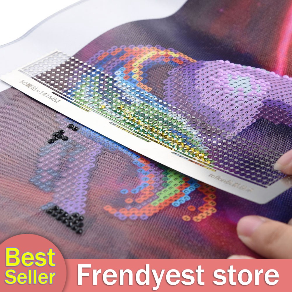 Frendyest Stainless Steel Diamond Painting Ruler for DIY Sew | Shopee ...