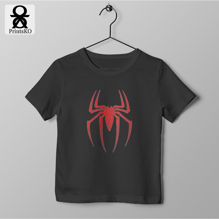 Spiderman Kids Shirt - Spider Man Logo Design | Shopee Philippines