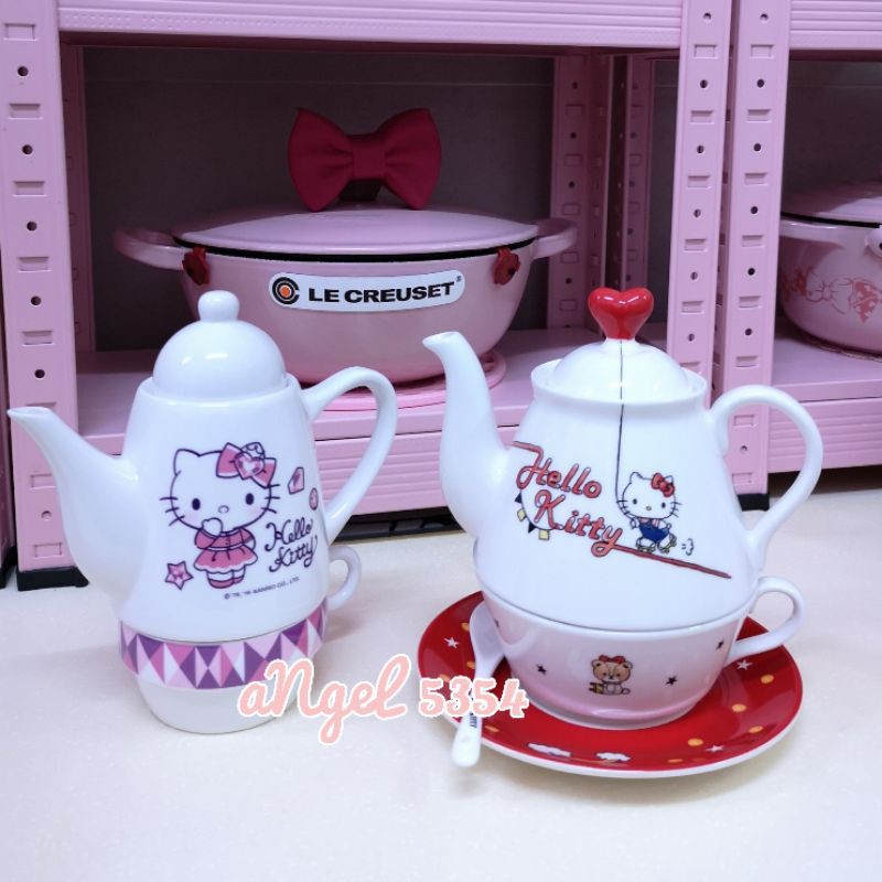 Sanrio Hello Kitty Ceramic Teapot + Teacup Set | Shopee Philippines
