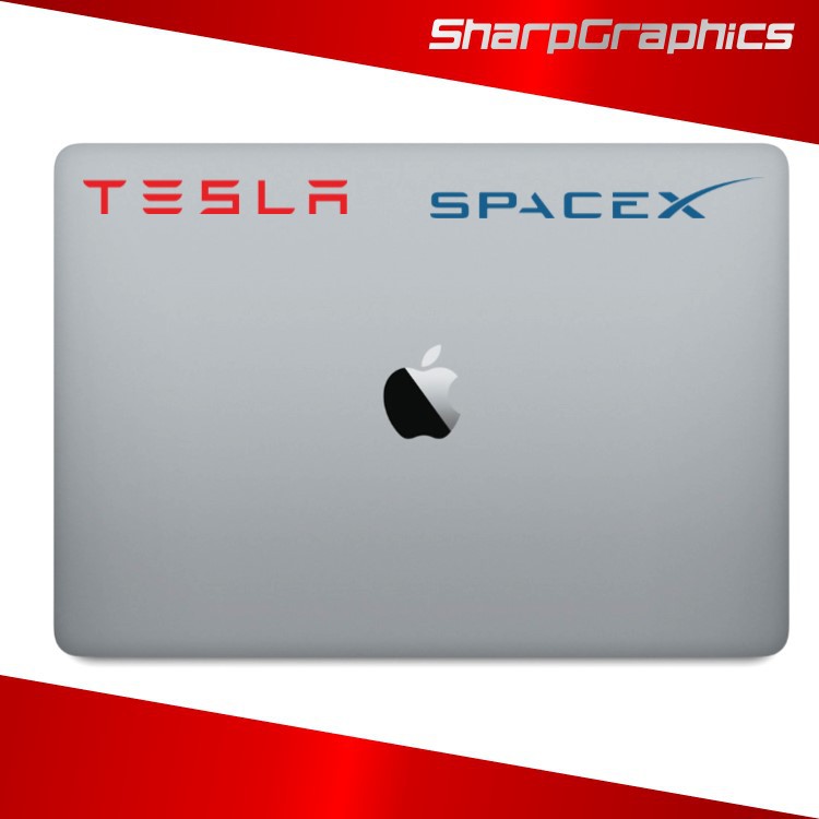 SpaceX Tesla Logo Sticker Decal | Shopee Philippines