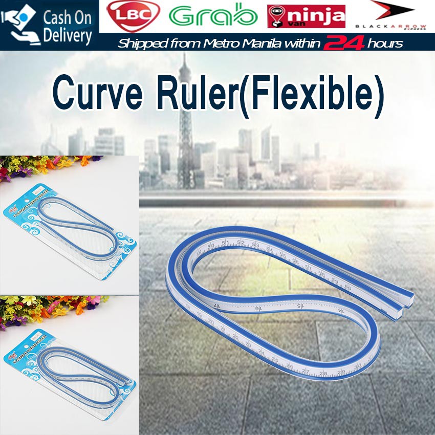 【Fast Delivery】Flexible Curve Ruler Drafting Drawing Tailor Measuring ...