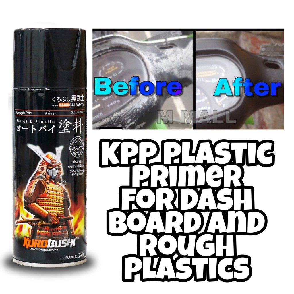SAMURAI SPRAY PAINT KPP Plastic Primer - COD | Shopee Philippines