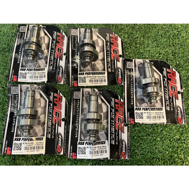 Original Rs8 camshaft Mio 125 m3 stage 1 55mm-59mm touring set | Shopee ...