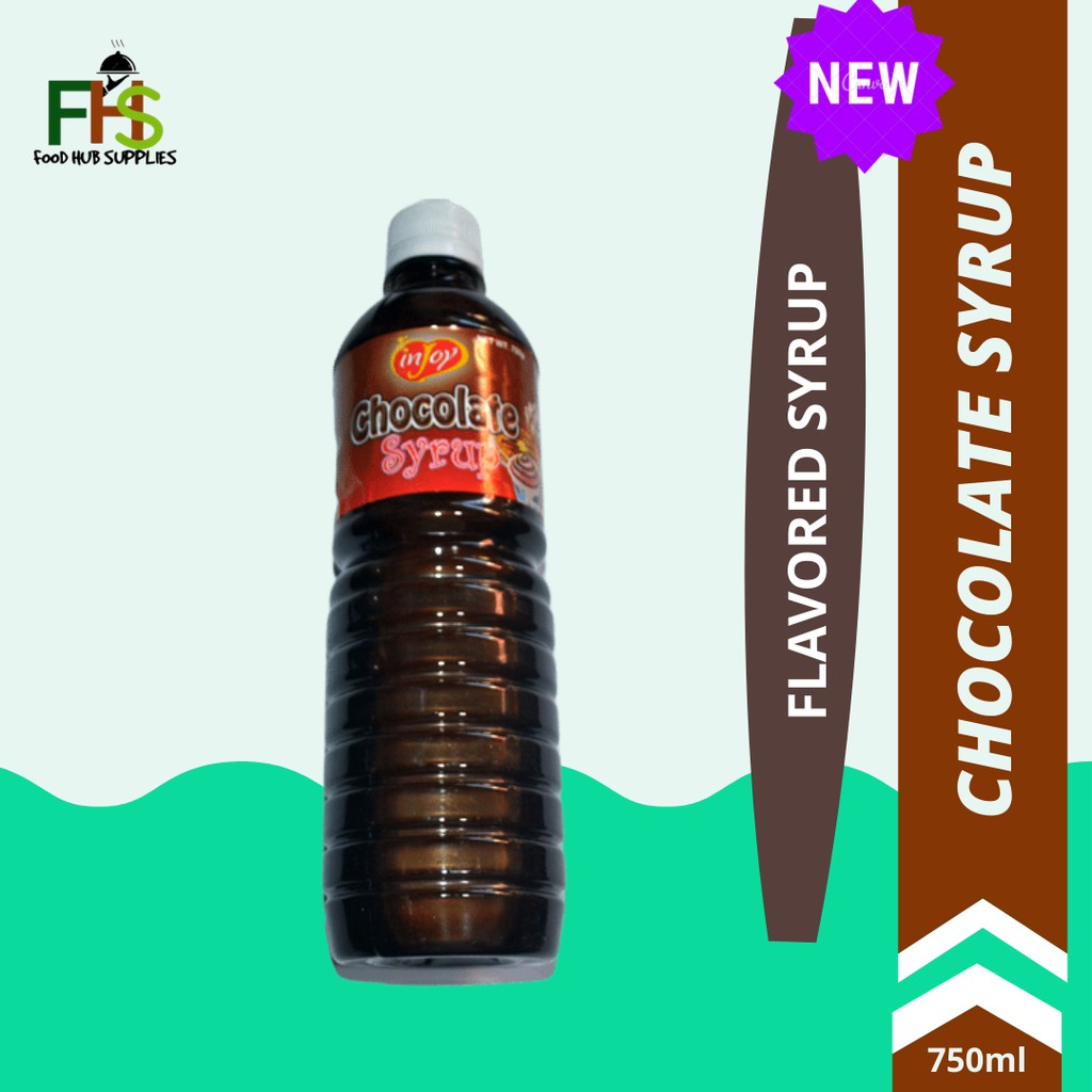 InJoy Chocolate Syrup 750mL | Shopee Philippines