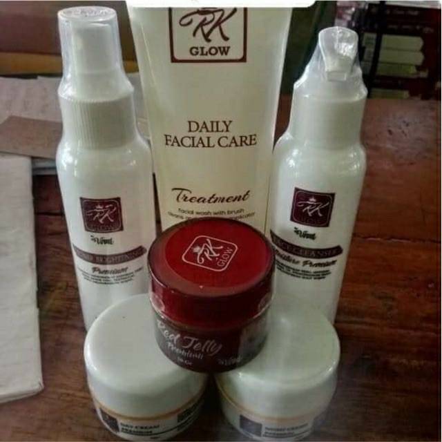 Rk GLOW MAX SET (PREMIUM/ACNE SERIES+RED JELLY+FACIAL TREATMENT ...