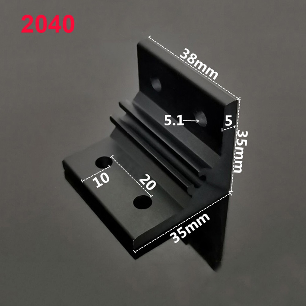 1PC 2020 Aluminum Profile Right Angle Corner Bracket 3030 4040 2040 ...