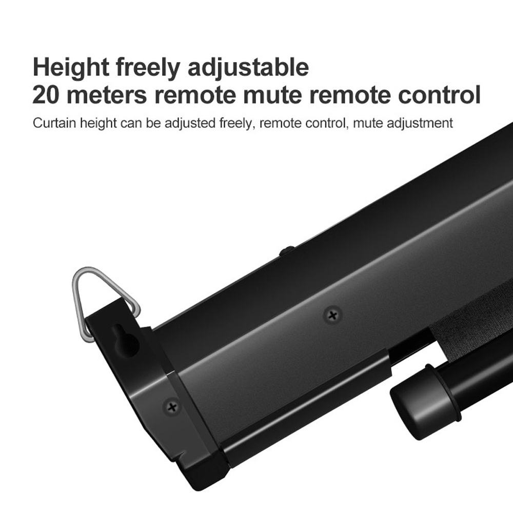 Deli 4K Portable Projector Screen Home Folding Soft Screen Projector TV ...