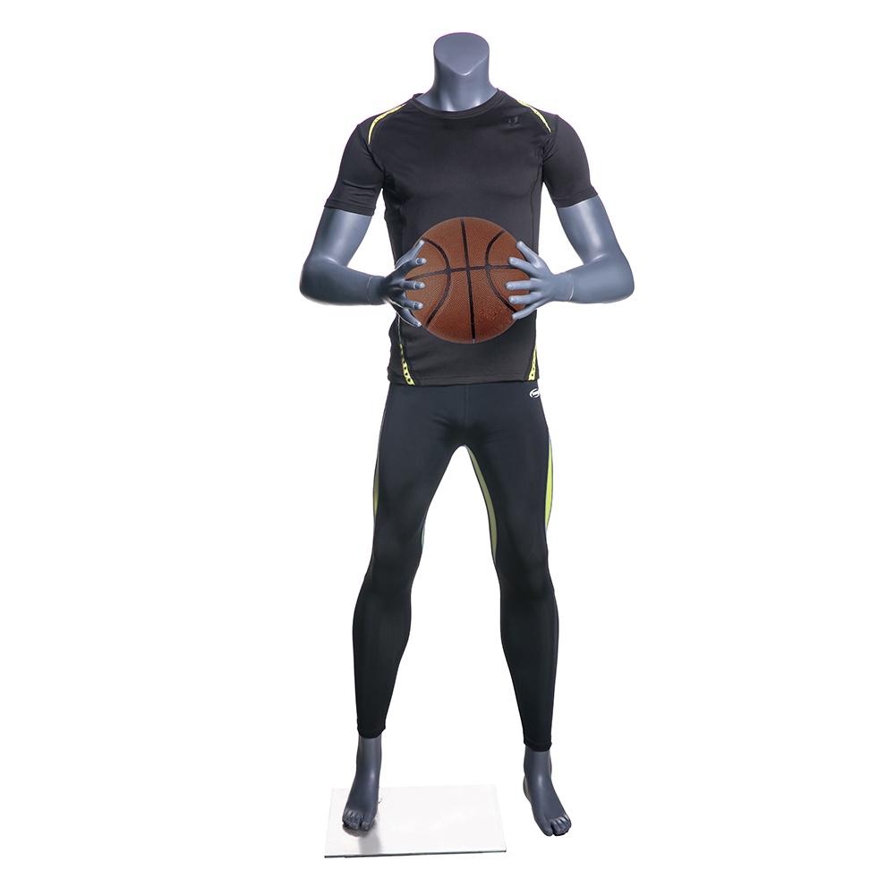 Male Athletic Basketball Mannequin clothes display fiberglass High ...