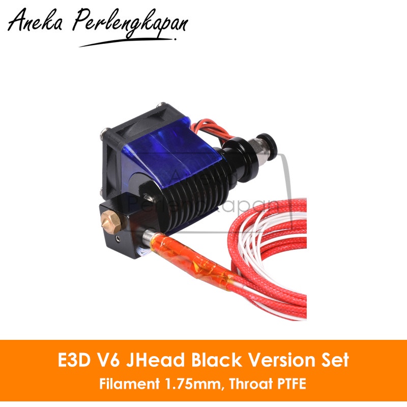 Black Version Reprap E3D V6 3D Printer Head Full Set High Quality ...