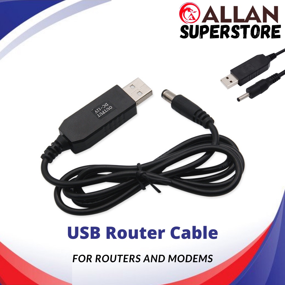 Allan Superstore Dc 5v To 12v Usb Cable Wi-Fi Power Bank Connector ... Allan Superstore Dc 5v To 12v Usb Cable Wi-Fi Power Bank Connector ...
