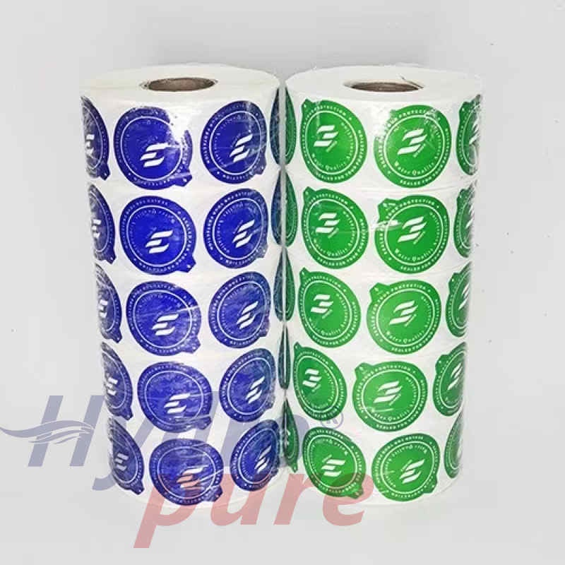 Hygienic Sticker/Non Spill Cap /Round Gallon Sticker(1,000PCS) High ...