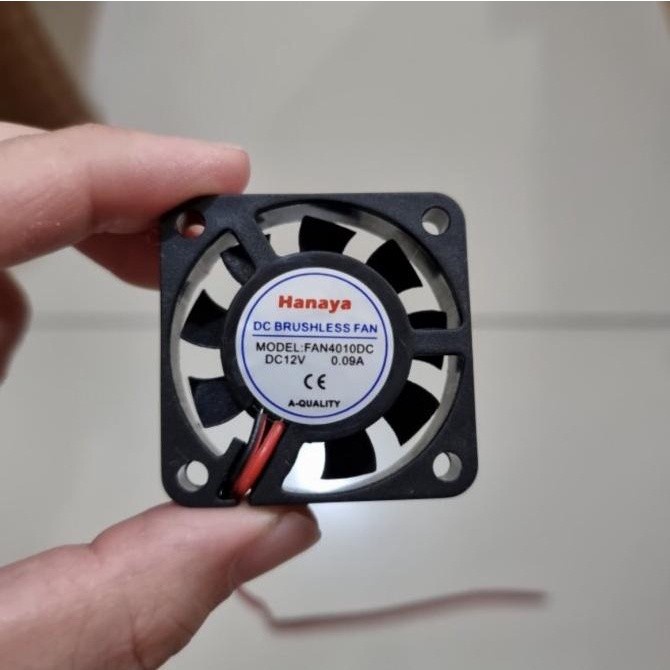 Fan Cooling 12V DC Cooling Fan Brushless panel Fan 4x4 cm | Shopee ...