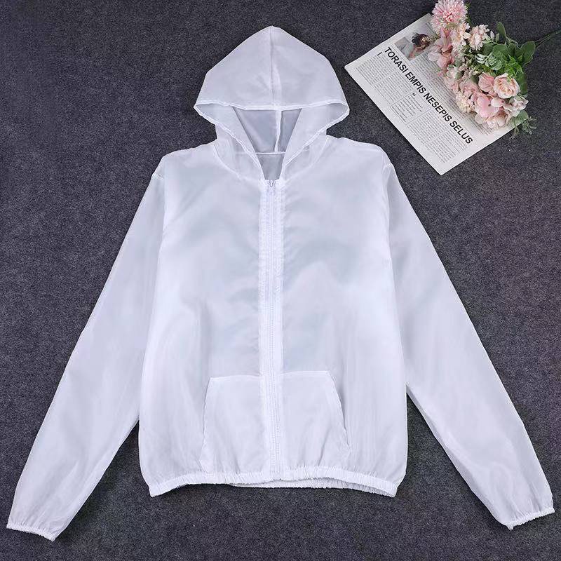 Anti UV Jacket Transparent Sun Protection Quick-drying Clothing Women ...