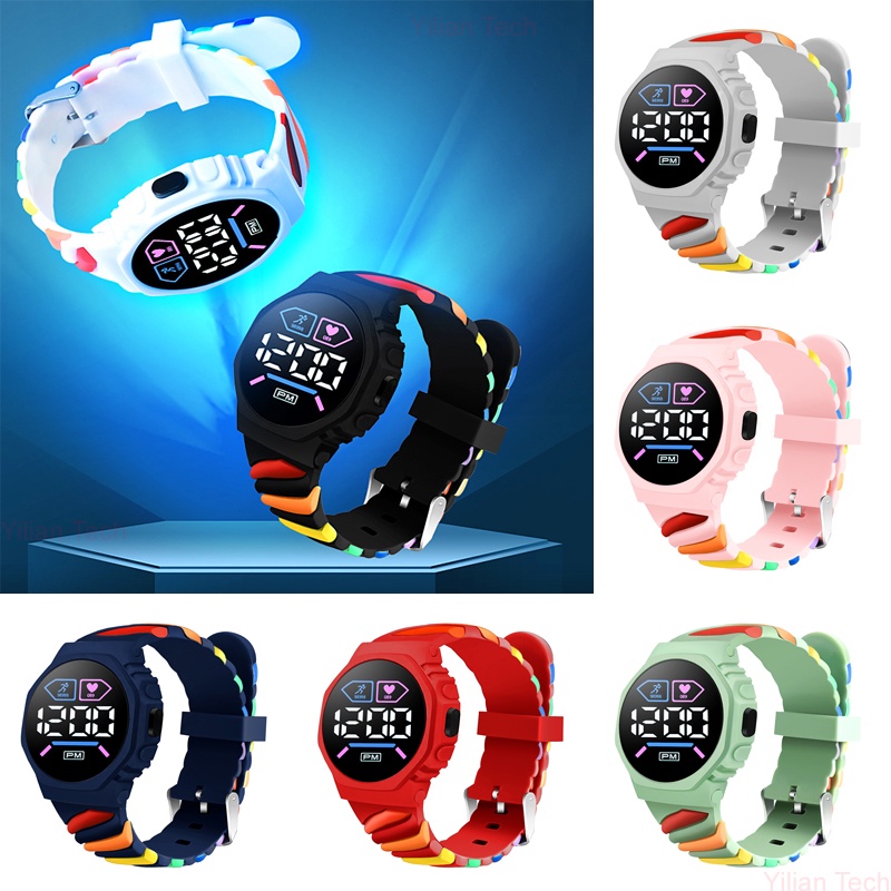 Cool Student Watch Led Digital Watch Ins Style Female Electronic Watch ...
