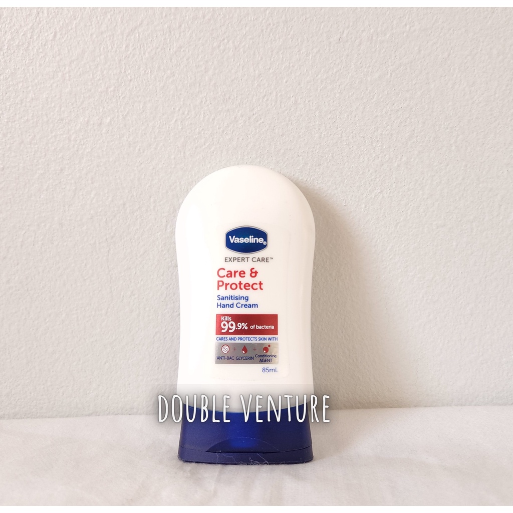 Vaseline Expert Care & Protect Sanitising Hand Cream 85mL | Shopee ...
