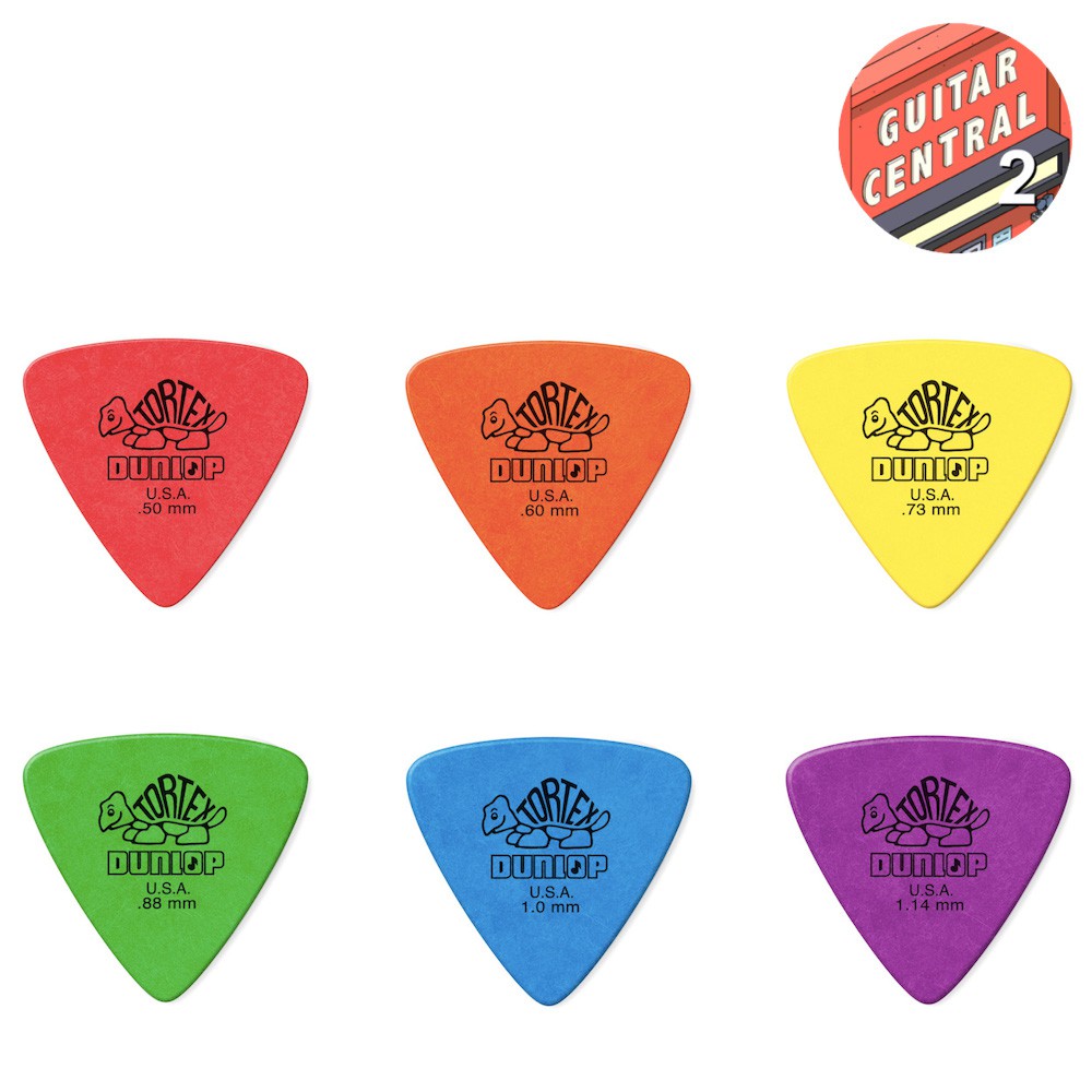 1pc Authentic Jim Dunlop USA 431 Tortex Triangle guitar pick | Shopee ...