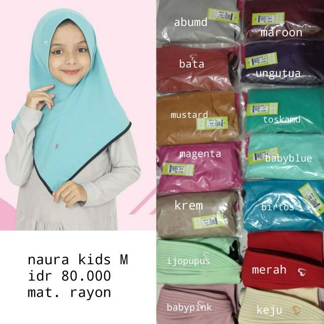 Naura kids M original Payza | Shopee Philippines