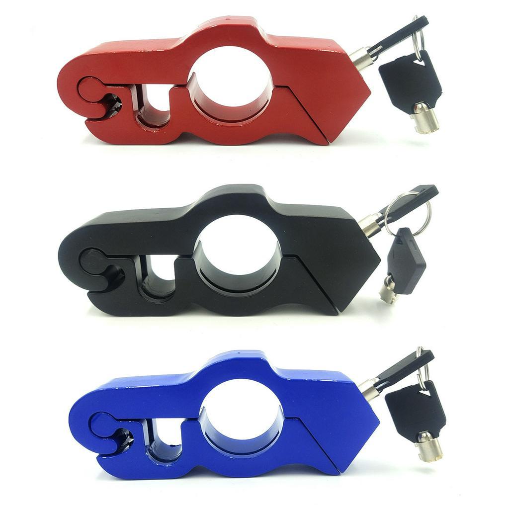 Universal Motorbike Brake Lock Anti Theft Handlebar Throttle Grip Lock ...