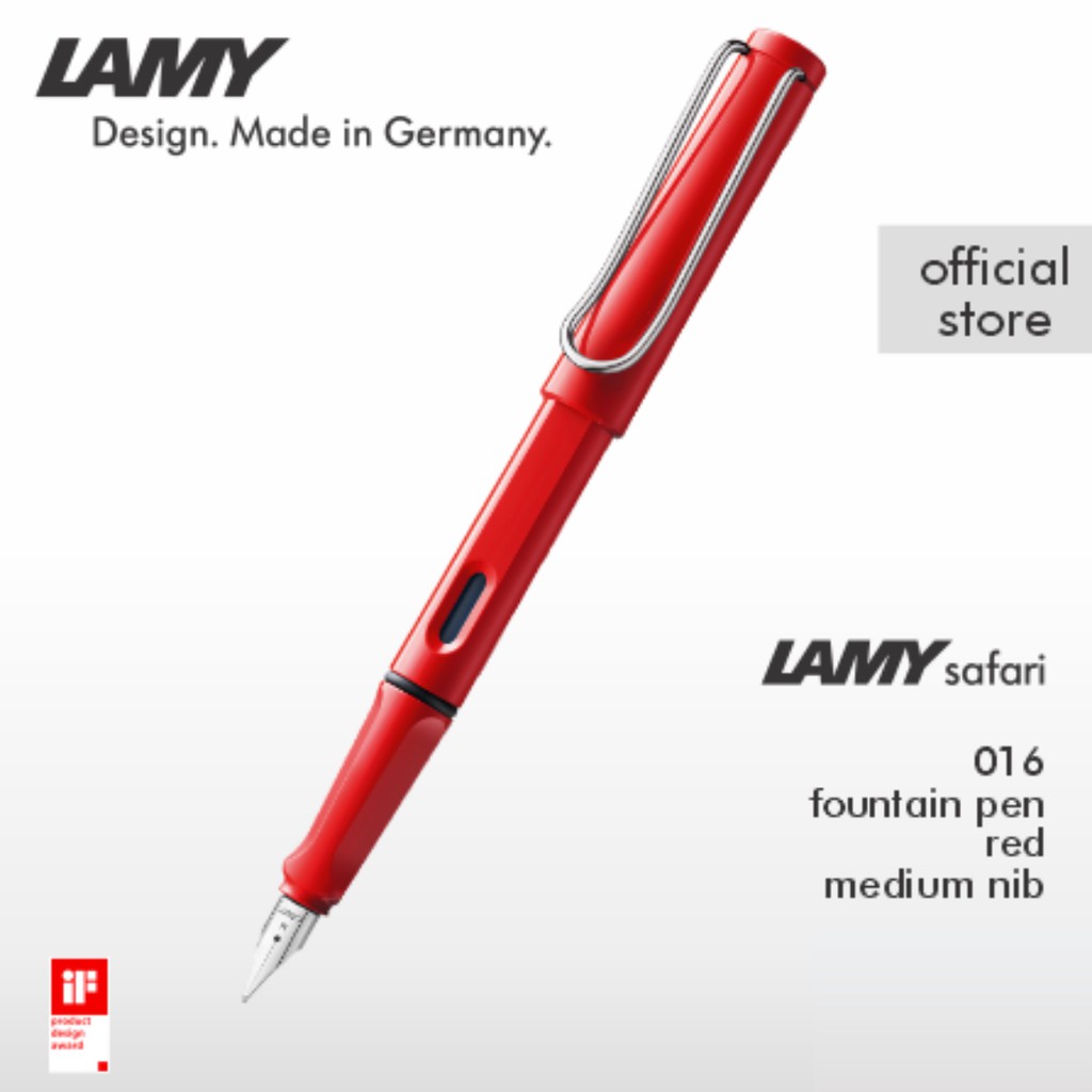 Lamy Safari Fountain Pen (Medium Nib) | Shopee Philippines