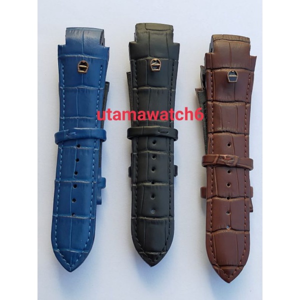 AIGNER PALERMO LEATHER Watch Strap LEATHER Strap WATCH Strap | Shopee ...