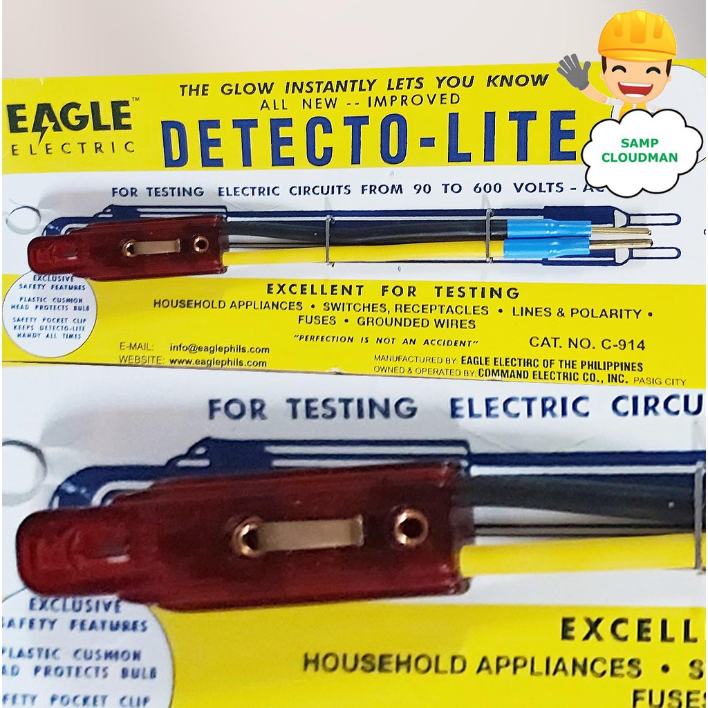 Eagle Detecto-Lite for Testing Electricity Electric Circuit Tester ...