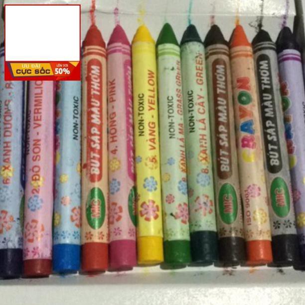 Scented MIC WAX PEN (BOX OF 12 COLORS) | Shopee Philippines