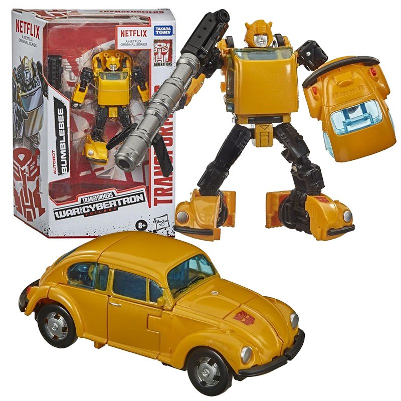 Hasbro Genuine Transformers Toys Anime Figure Netflix WFC Bumblebee ...