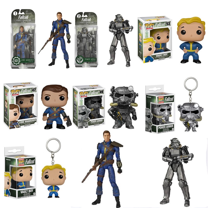 DisneyFunko FALLOUT 4 In-Trav Power Armor Vault Boy Popular 47 49 53 ...