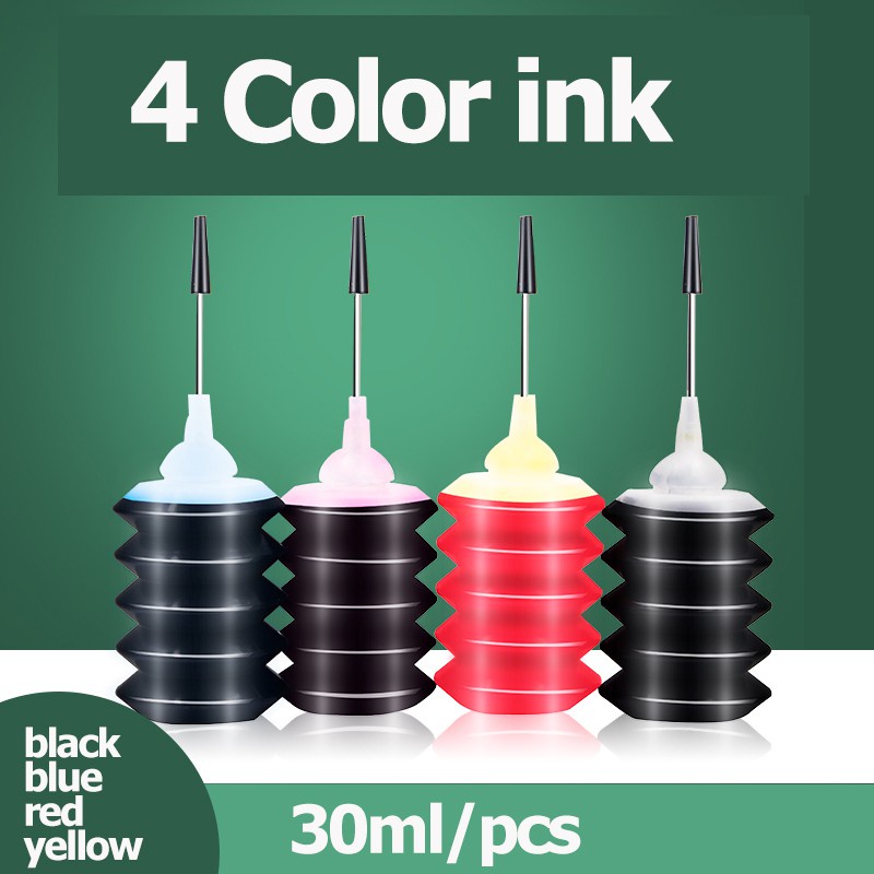 PG 88 CL 98 Refill Dye Ink for Canon PIXMA E500/E510/ E600/E610 Printer ...