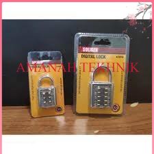 10-digit Number Padlock Pin Combination Number Bag Suitcase Locker 40mm ...